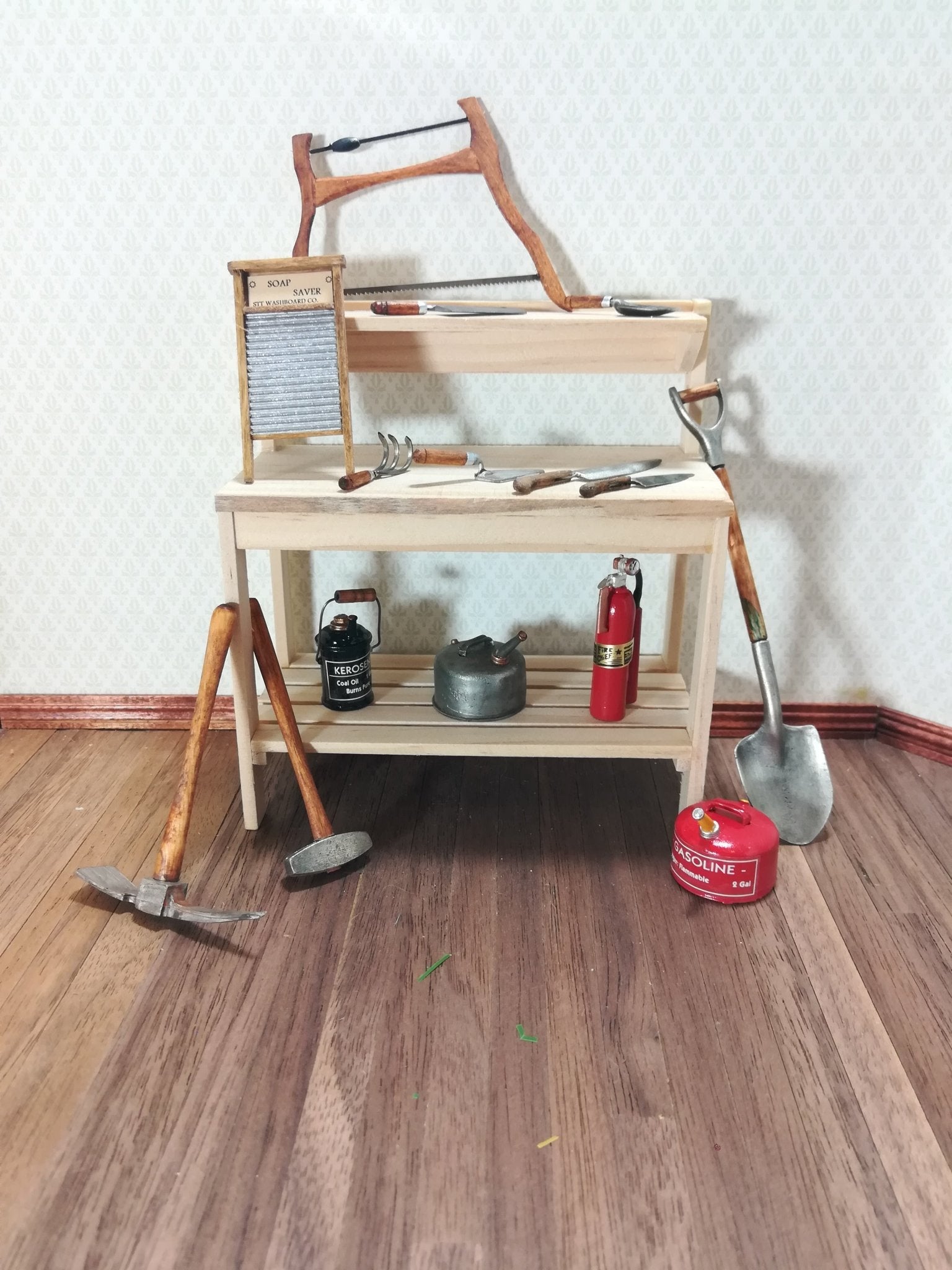 1:12 Scale Miniature Tools for Dollhouses and Scales Models ...