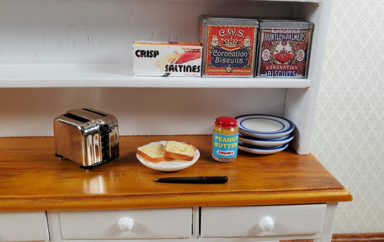 Dollhouse Box of Crispy Crackers 1:12 Scale Miniature Food Groceries ...