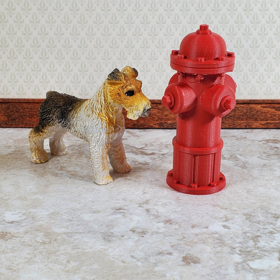 Miniature Red Fire Hydrant 1:12 Scale 3D Printed Scale Model Dioramas 2 ...