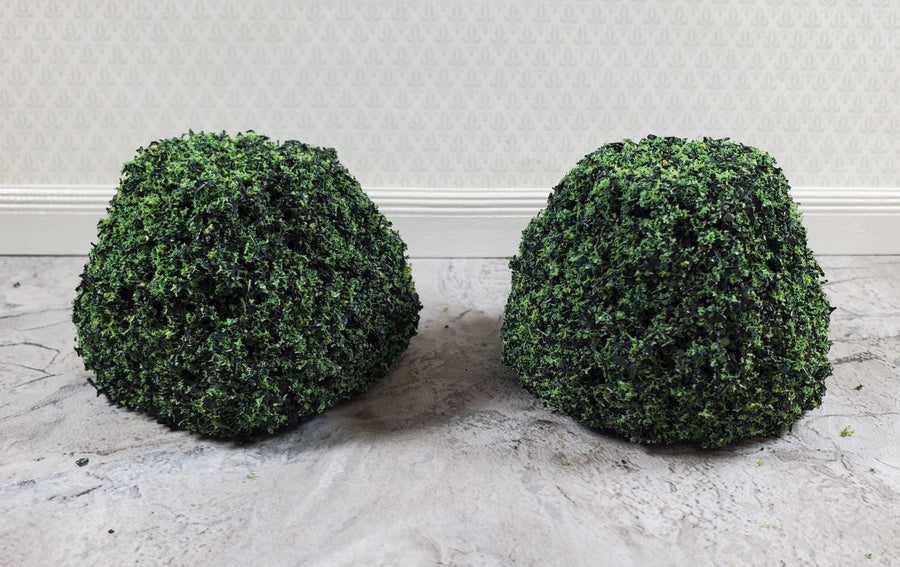 2 Model Scenery Round Mound Shrubs Bushes Dollhouses Scale Models Model ...