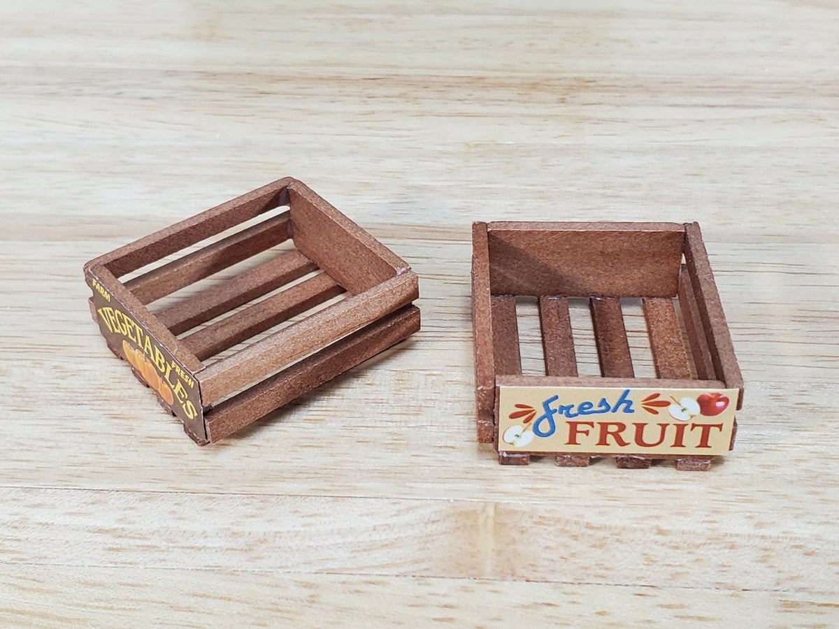 Wood Fruit Crates