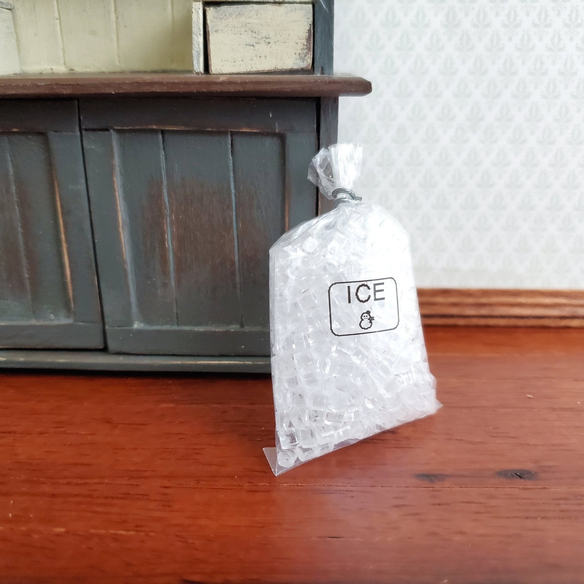 Dollhouse Bag of Ice Large 1:12 Scale Miniature Kitchen - Miniature ...