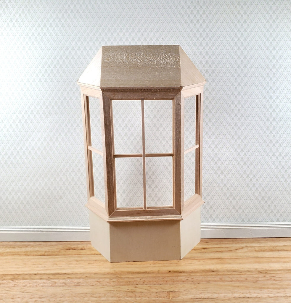 Dollhouse Bay Window Tall 1:12 Scale Miniature Floor to Ceiling DIY ...