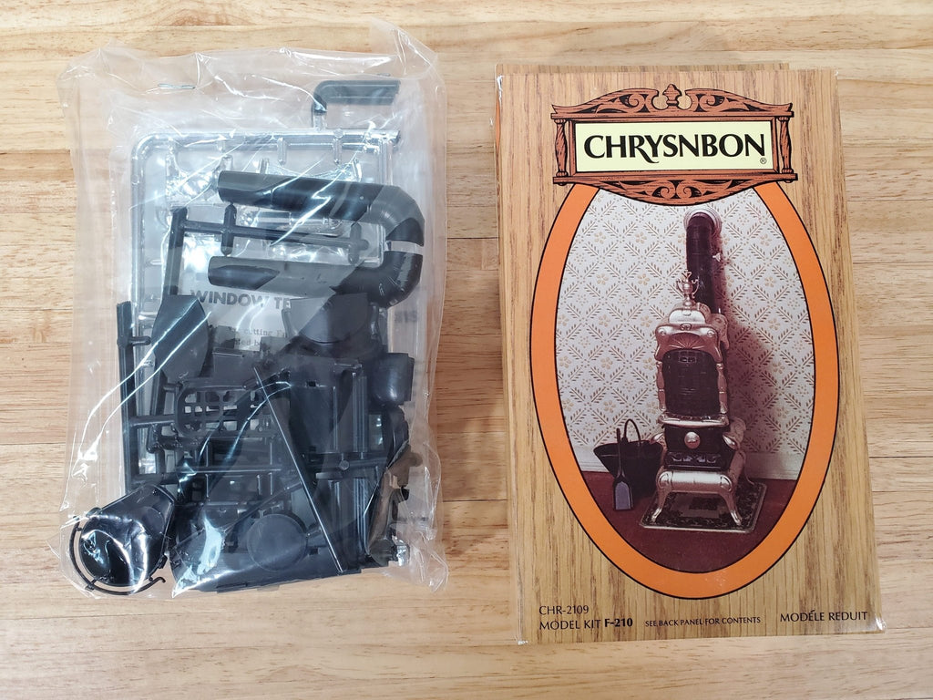Dollhouse Chrysnbon Parlor Stove KIT Victorian Style Plastic 1:12 Scale ...