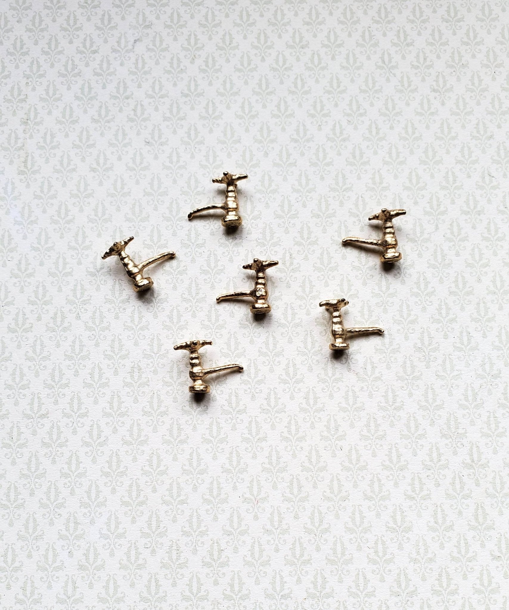 Dollhouse Miniature Faucet Taps x6 for Kitchen or Bathroom Sink 1:12 ...
