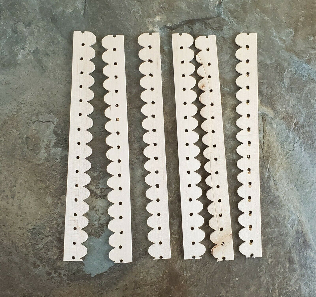Dollhouse Miniatures Trim x6 Victorian Gingerbread Style Molding 6 ...