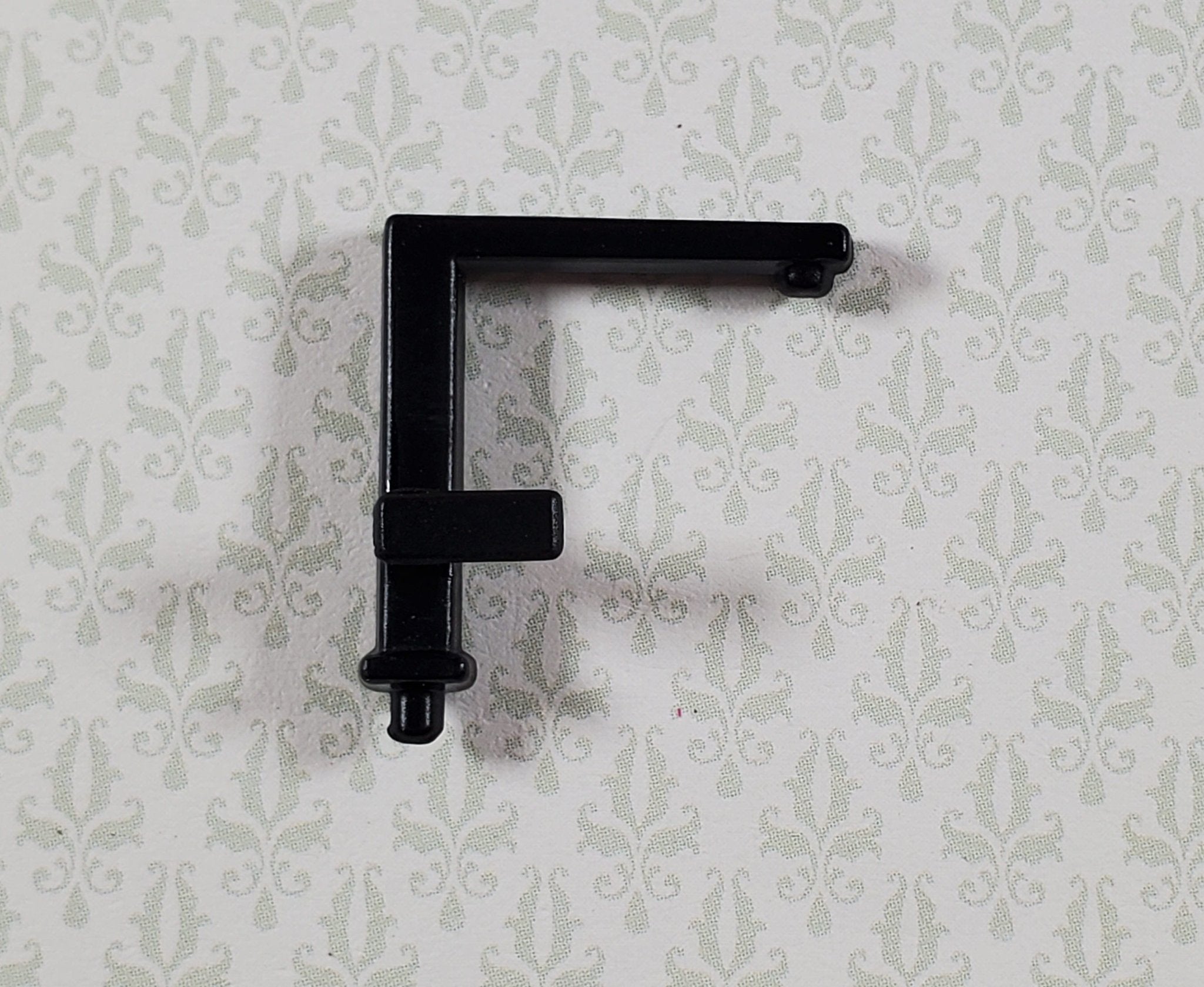 Dollhouse Modern Faucet Tap Black Metal for Kitchen or Bathroom Sink 1: ...
