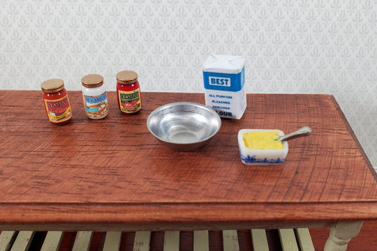 Dollhouse Pasta Sauces x3 Tomato and White Classico Jar 1:12 Scale ...