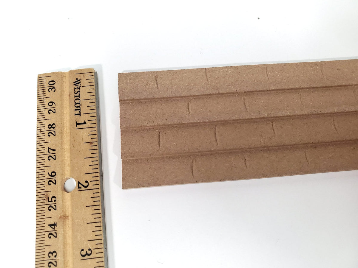 Dollhouse Roof Tile Sheets Shingles 4 Sheets 14" long Miniature ...