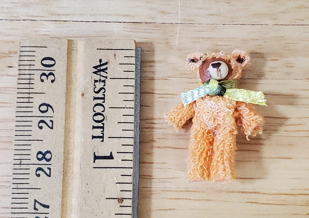 Dollhouse Teddy Bears Set of 3 Stuffed Animal Toys 1:12 Scale ...