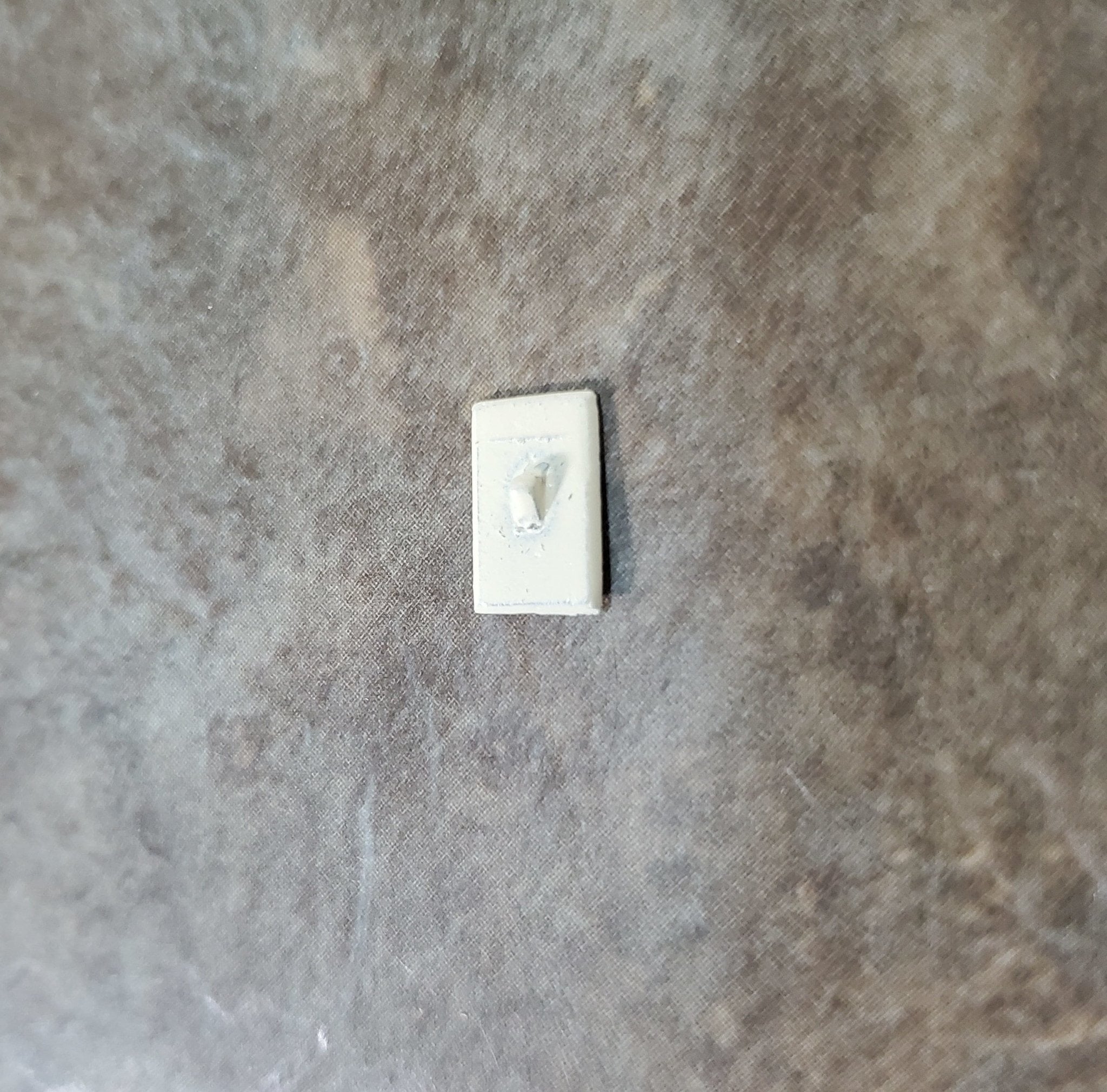 Dollhouse Tiny Light Switch Metal 1:12 Scale Modern Miniatures ...