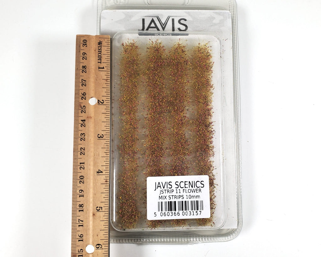 Javis Flower Strips Mixed Shrubs Plants Model RR Dioramas Dollhouses G ...