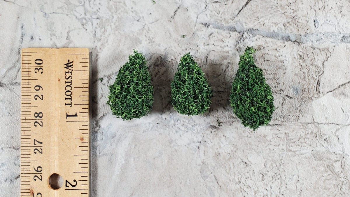 Miniature Tree Prop Garden Shrub Green Small Bush Dollhouses Scale ...