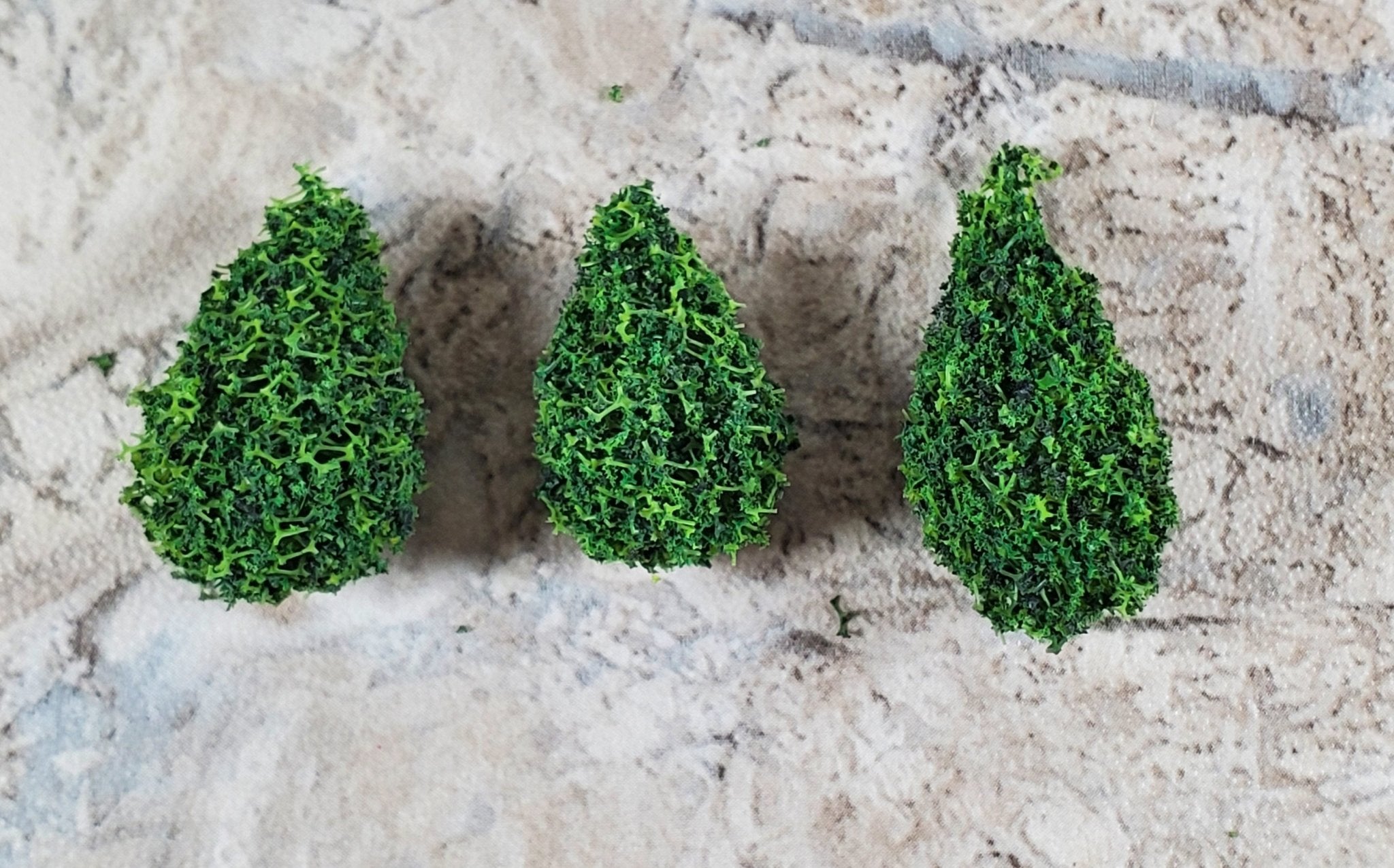 Miniature Tree Prop Garden Shrub Green Small Bush Dollhouses Scale ...